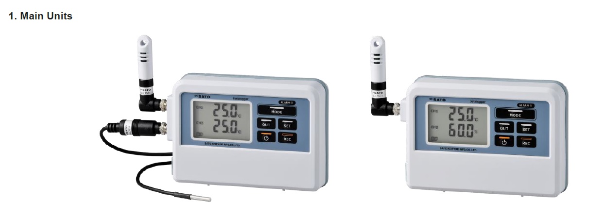 Ichiban Precision Sdn Bhd - Sato - Sato Datalogger (Temperature and Humidity Measurement type ...